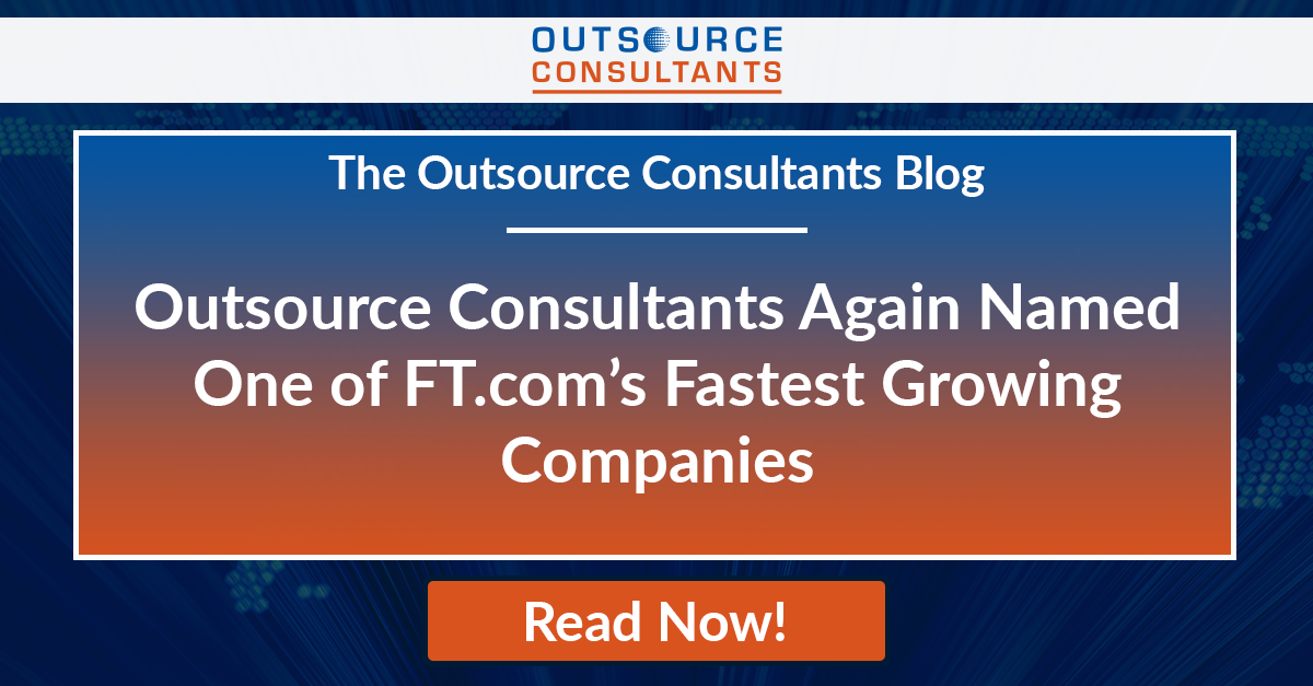 Outsource Consultants Again Named One of FT.com’s Fastest Growing ...